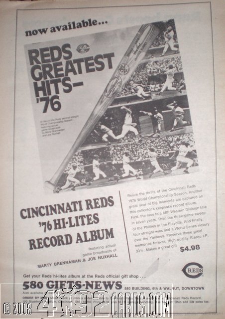 Pete Rose Print Advertisements 1960-1979